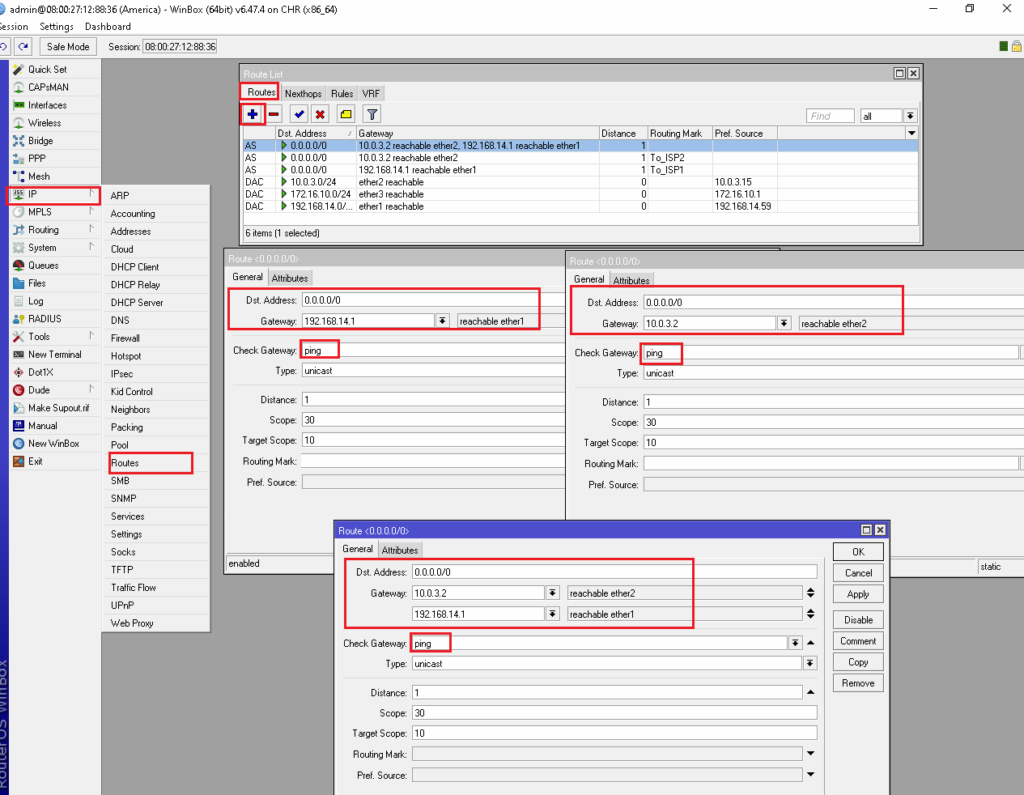 MikroTik Load Balancing dhe Link Redundancy me ECMP - Know Al